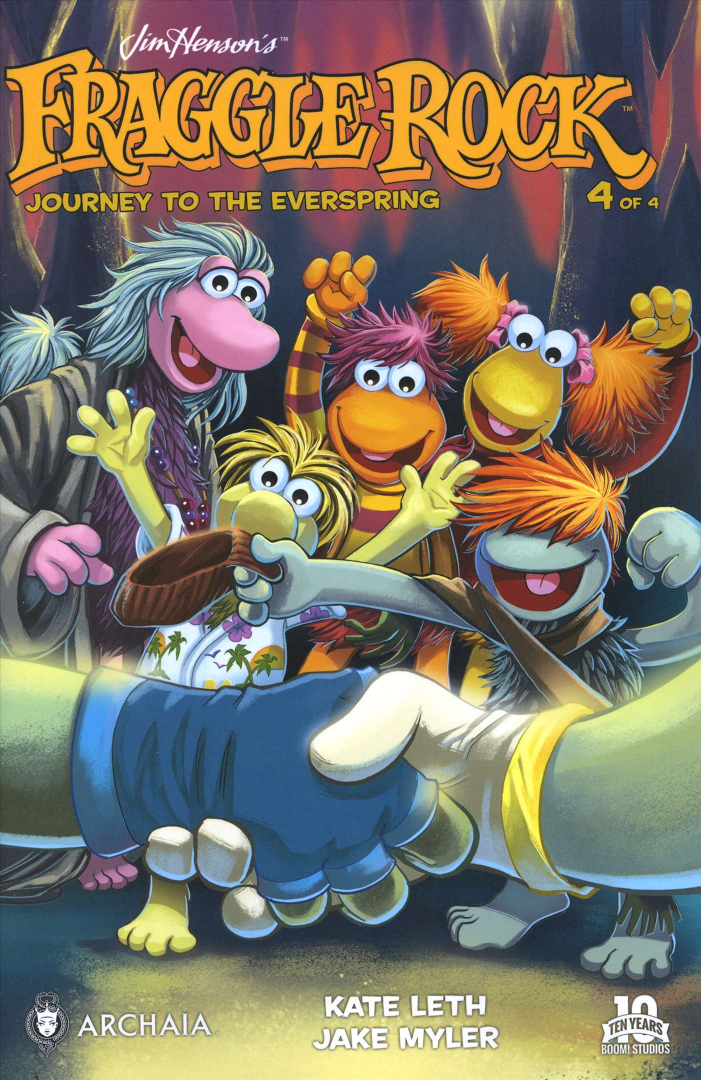 Fraggle Rock (Jim Henson's ): Journey to the Everspring #4 VF ; Archaia ...