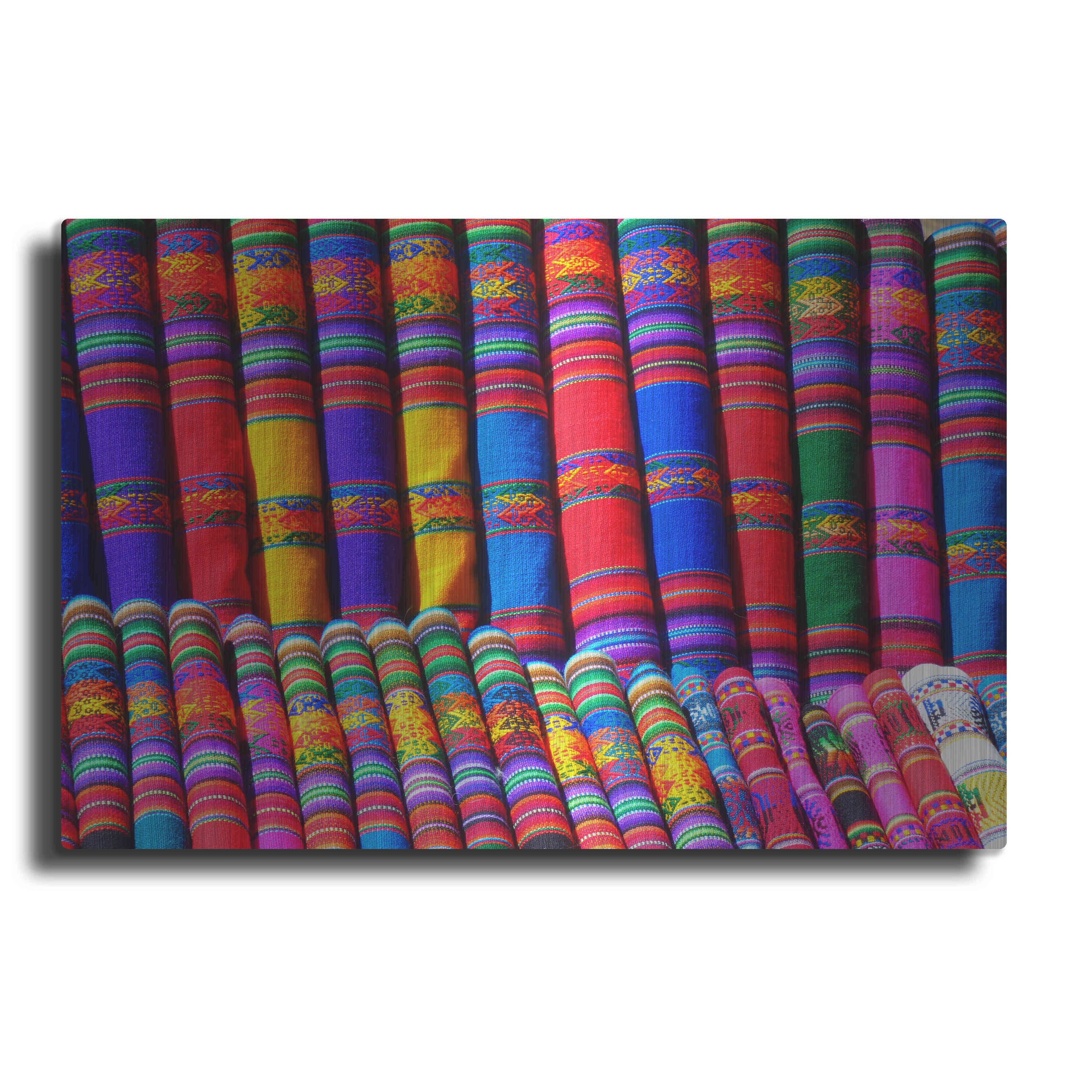 Luxe Metal Art 'Colors of the world' by Epic Portfolio, Metal Wall Art ...