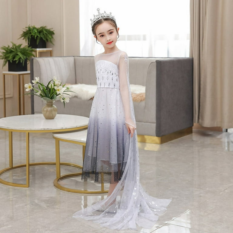 Little Girl Prom Dress Elsa
