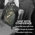 Camo Fish Insulated Lunch Box Reusable Lunch Bag Women Men Cooler Tote ...