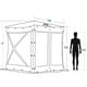 Mcombo 4-Sided Gazebo Portable Pop Up Tent Canopy, Shelter Hub Screen ...