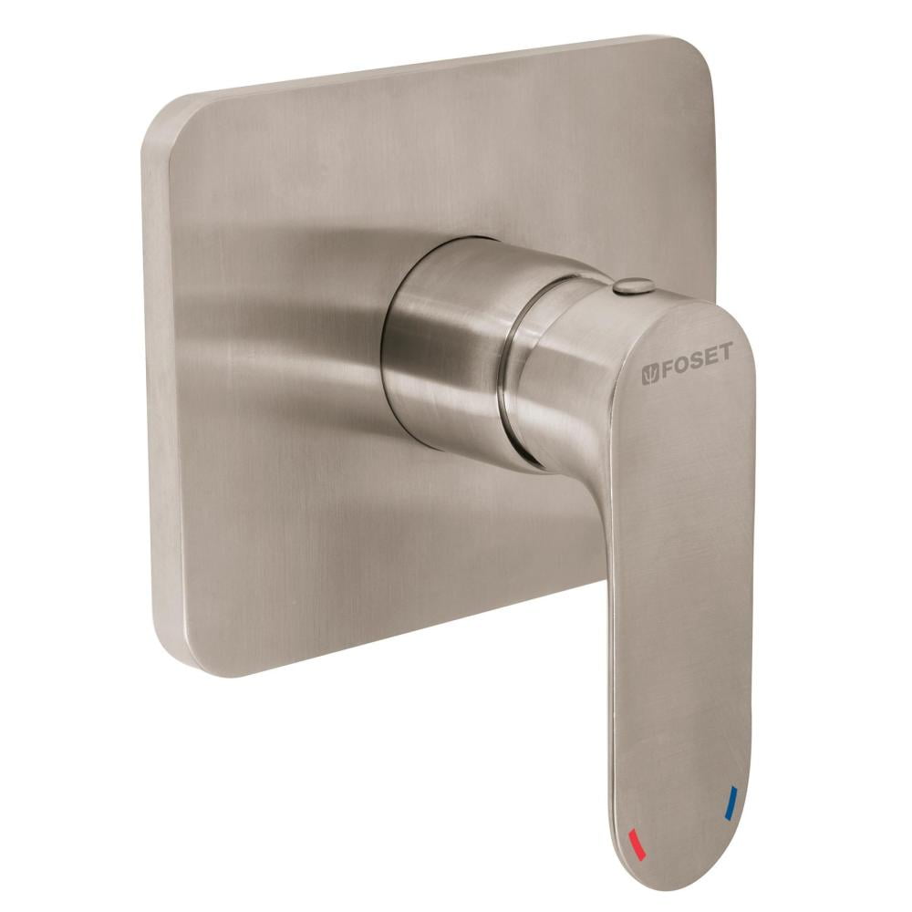 Monomando FOSET Riviera para Regadera Sin Desviador Satinado RIM-71N ...