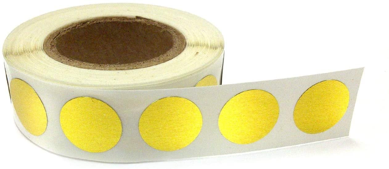 Blank Color Coding Stickers, Writable Surface 500 Permanent Labels per ...