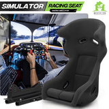 Magshion Racing Simulator Game Seat, Adjustable Bucket Seat with ...