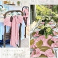 12 Pack Beige Cheesecloth Table Runners 17x108 Inch Semi Sheer Gauze ...