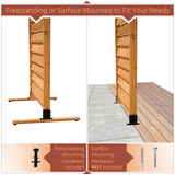 Enclo Privacy Screens 6.1ft H x 3.1ft W Sierra Wood Privacy Screen Kit ...