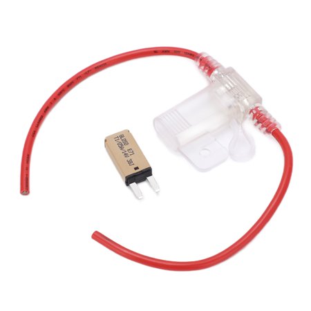 Car Fuse Holder, Truck Fuse Holder 32V Maximum Overheating Protection ...