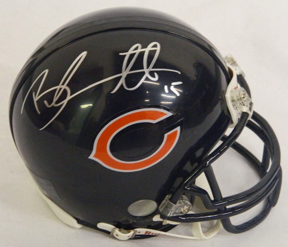 Brandon Marshall Signed Bears Riddell Replica Mini Helmet - Walmart.com