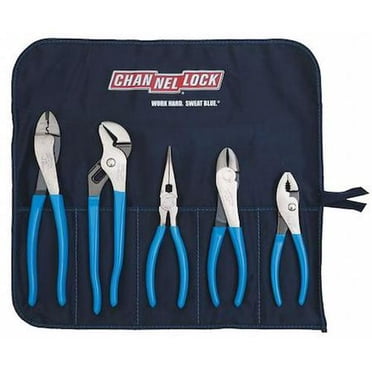 Channellock TOOL ROLL-1 Technicians Plier Set, 5 Piece Set - Walmart.com