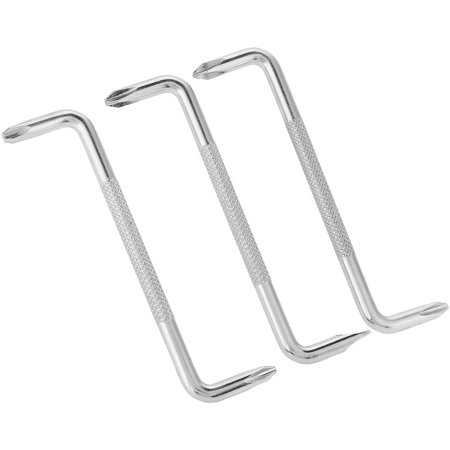 3pcs / Lot Offset Screwdriver Set, Right Angle Z-type Location Phillips ...