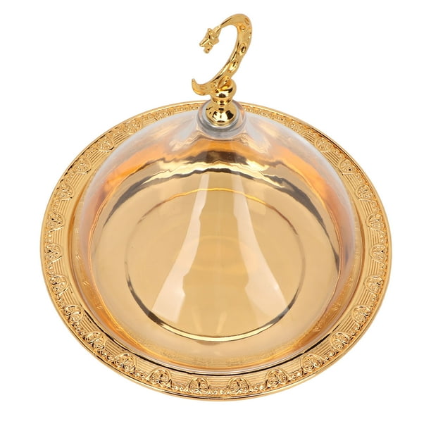 Cloche Serving Dish, Convenient Practical Serving Plate With Dome ...