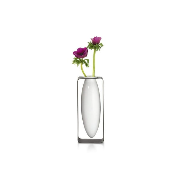 Philippi Float Vase Tall Ceramics Steel Powder Coated White - Walmart.ca