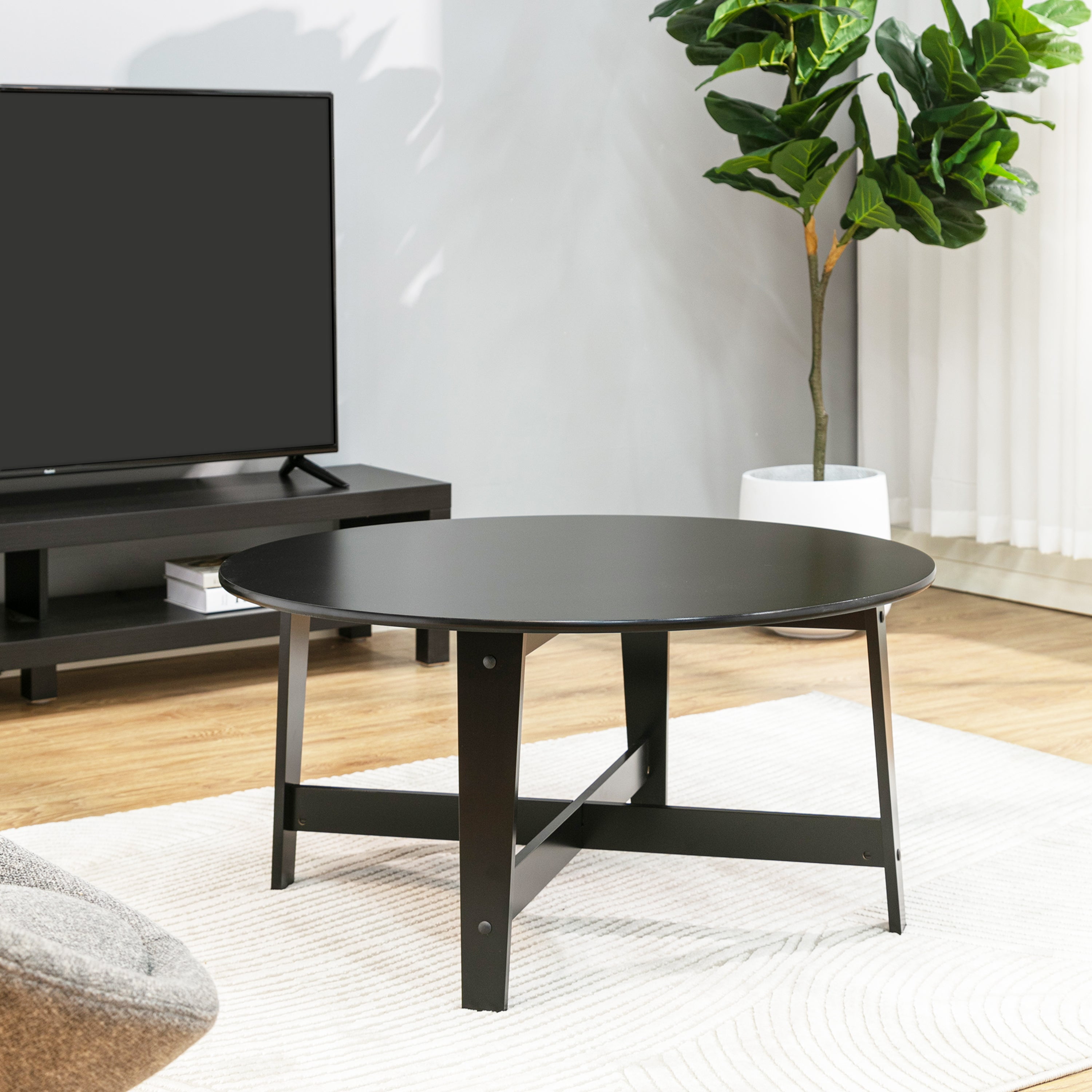 Ikea Coffee Table Black