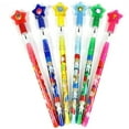 Tinymills Birthday Kids Fun Stackable Push Pencils Set with Refillable ...