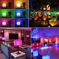IYFFDFE-Color Changing Light Bulb, RGB LED Light Bulbs with Remote ...