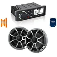 Fusion MS-RA70 Marine Radio System with MS-RA70DC Din Cage - Walmart.com