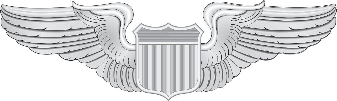 3.8 Inch Air Force Pilot Wings Decal - Walmart.com