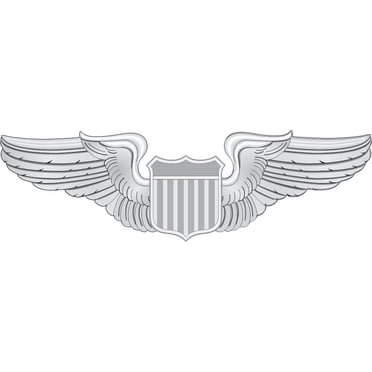3.8 Inch U.S. Air Force Hap Wing MILITARY DECAL - Walmart.com
