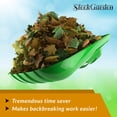 Sleek Garden Series Ergonomic Large Leaf Scoop Hand Rakes -Fast Leaf ...