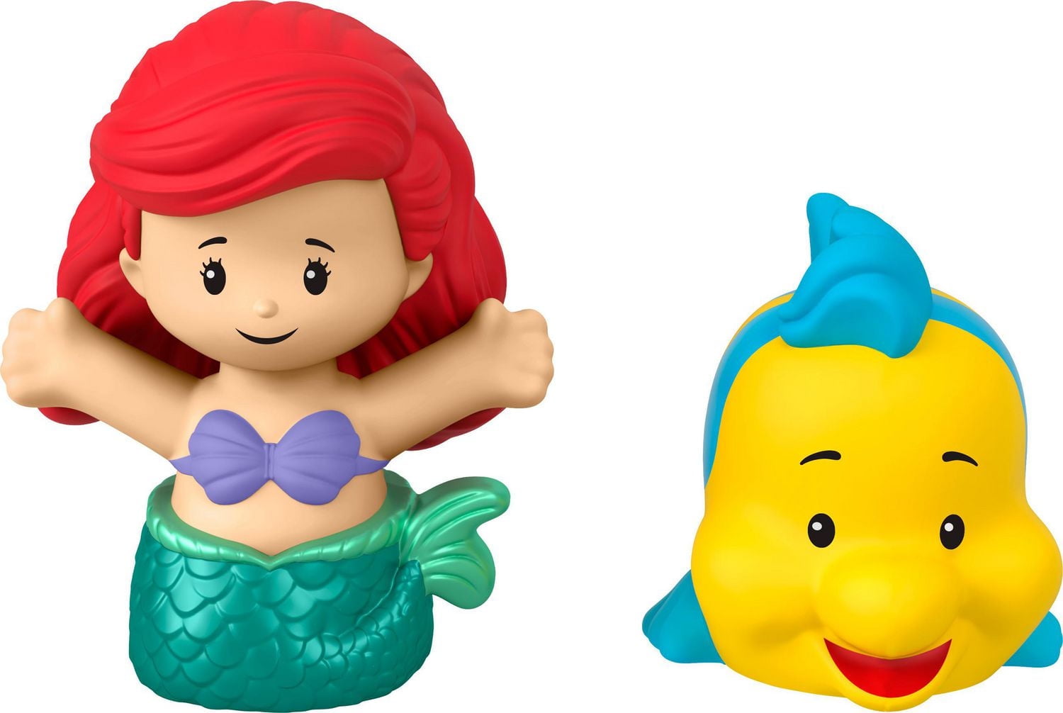 Fisher-Price Little People Disney Princess Ariel & Flounder Toddler ...