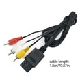 Cable with Clear Video & Sound Output N64 Cable Delivers Video Signals ...
