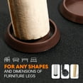 BESTYASH 10Pcs Non Skid Furniture Pads Coffee Color Durable Floor ...