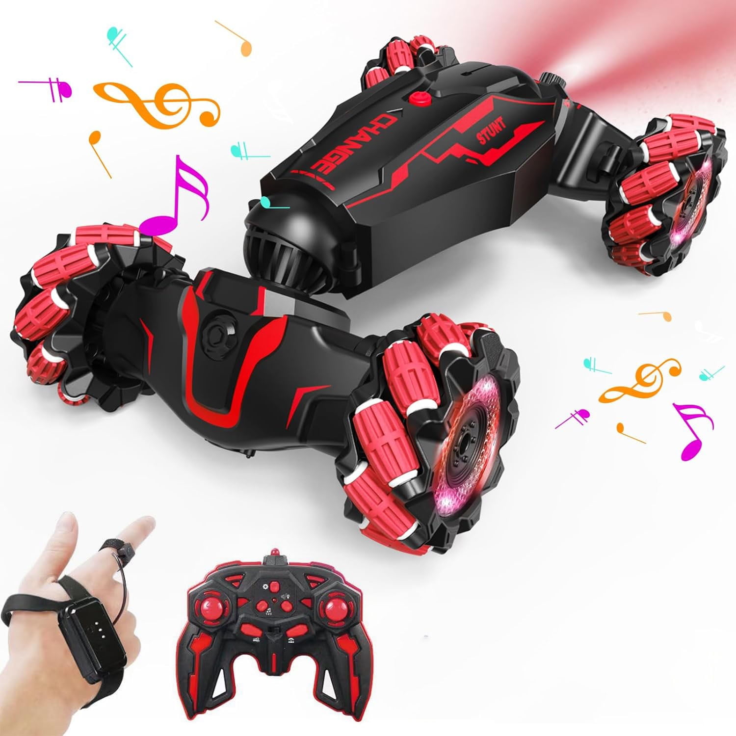 Click here for Tfixol Gesture Sensor Remote Control Car Four-Whee... prices