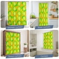 Cartoon Spring Summer Yellow Lemon Shower Curtain Set, Waterproof ...