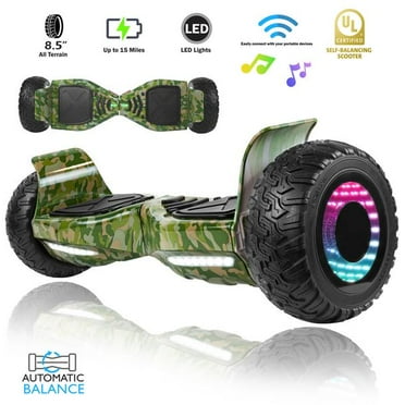 Evercross Hoverboard for Adults with Seat Attachment, 6.5 In., Self ...
