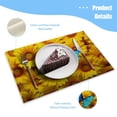 Bahomeck Placemats Set Of 4 Rectangle Linen Cotton Placemats For Dining ...
