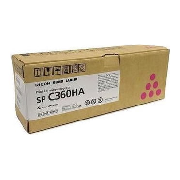 Ricoh 407319 Print Cartridge and 407324 Photoconductor Unit for SP ...