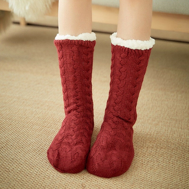 Click here for Durhf Men Women Socks Knitted Winter Stockings Win... prices