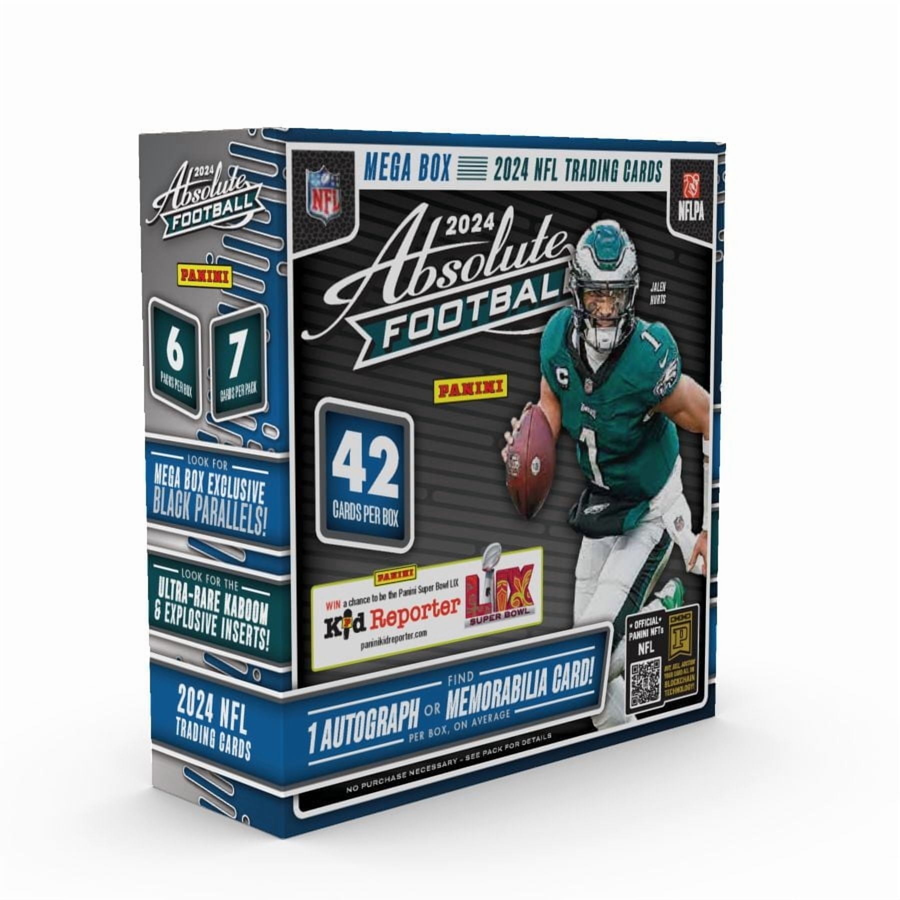 Click here for 2024 Panini Absolute Football Nfl Trading Cards Me... prices