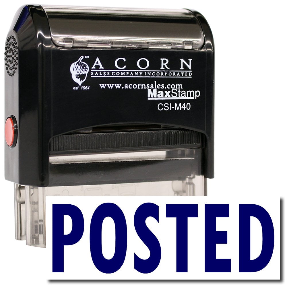 Large Self-Inking Posted Stamp - Walmart.com