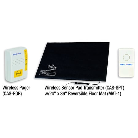 Secure Wireless Floor Mat Sensor Alert System with Remote Caregiver ...