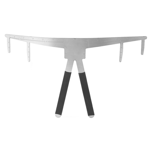 Eyebrow Tools, 3 Point Positioning Eyebrow Ruler Lightweight Safe Non ...