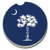 Thirstystone "South Carolina Flag" Single Absorbent Stone Car Coaster ...