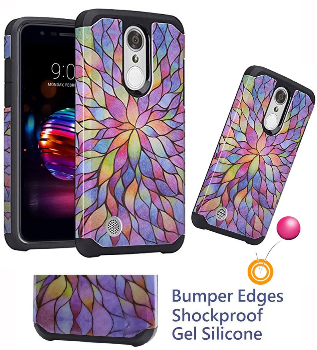 for 5.3" LG K10 2018 K10+ PLUS K10a 2018 K30 Case Phone Case Shock ...