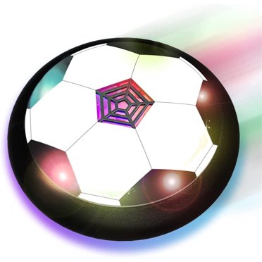 GlowCity Bright LED Soccer Ball, Size 5, Glows in the Dark, Battery ...