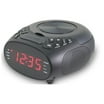 GPX CD AM/FM Clock Radio with 1.2" Display and Dual Alarm, CC318B ...