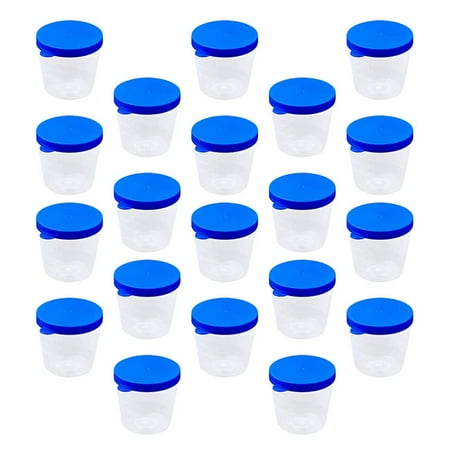 TEHAUX 100PCS Specimen Container, 40ML Specimen Cups Urine Container ...