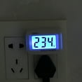 GJX AC 110V-300V 120V 230V LCD Digital Voltmeter Plug-In Home Voltage ...