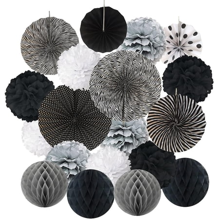Paper Pom Pom Fan Ball Honeycomb Room Decoration Wedding Birthday ...