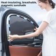 Magnetic Mesh Car Window Shades, Custom Fit Sun Protection Curtain ...