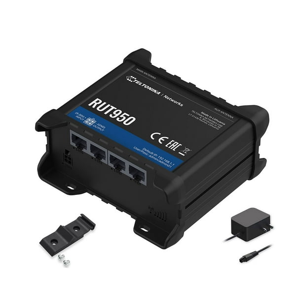Teltonika RUT950 LTE CAT4 Router, Dual SIM, 4x Ethernet ports - Walmart.ca