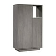 Sauder East Rock Engineered Wood Storage Cabinet in Ashen Oak - Walmart.com