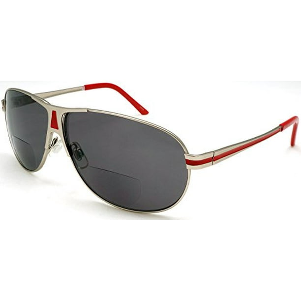 Solo Bifocal Sun Readers Classic Aviator Reading Sunglasses Sunreaders