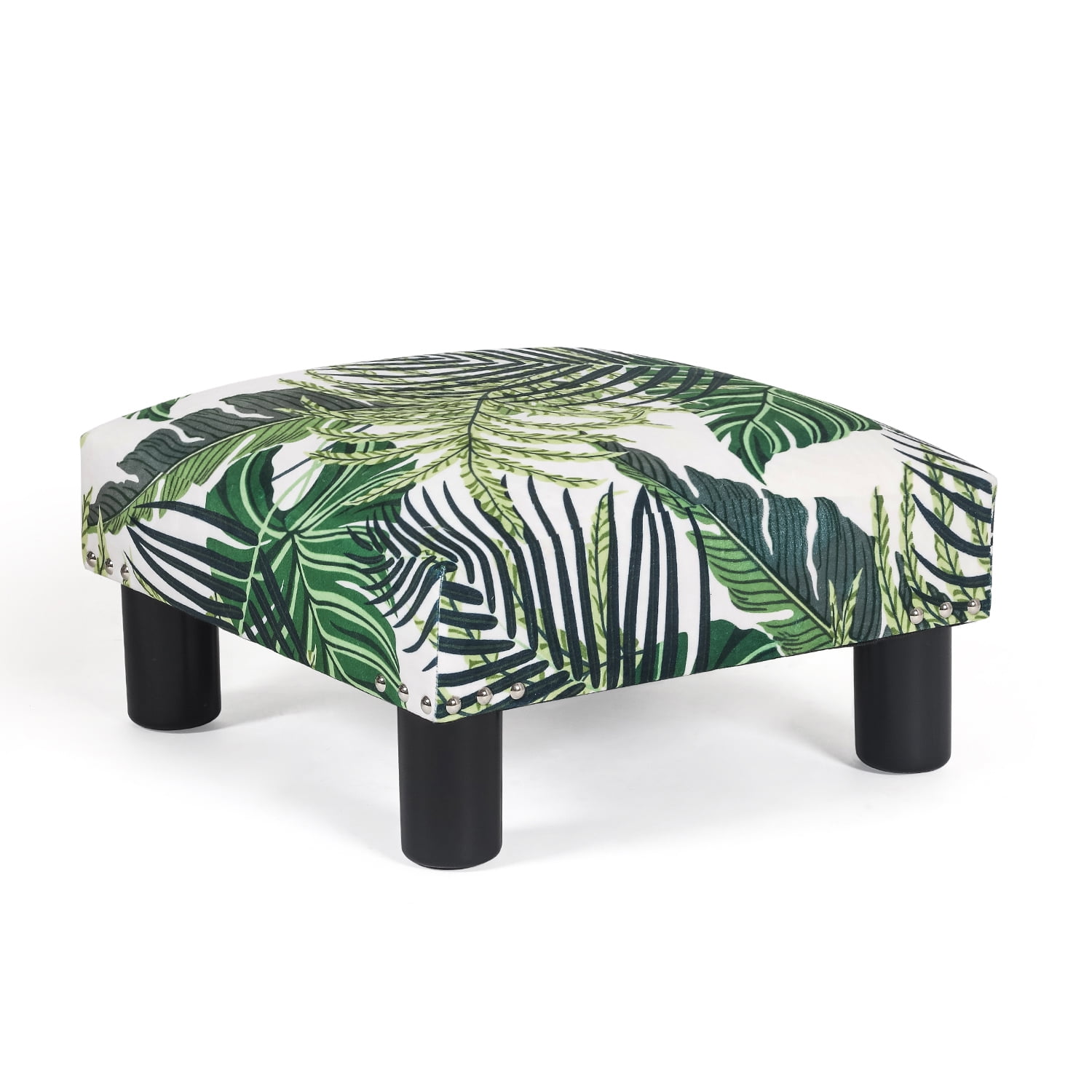 Homebeez Small Ottoman Footstool,Change Shoes Bench, Footrest Stepstool ...