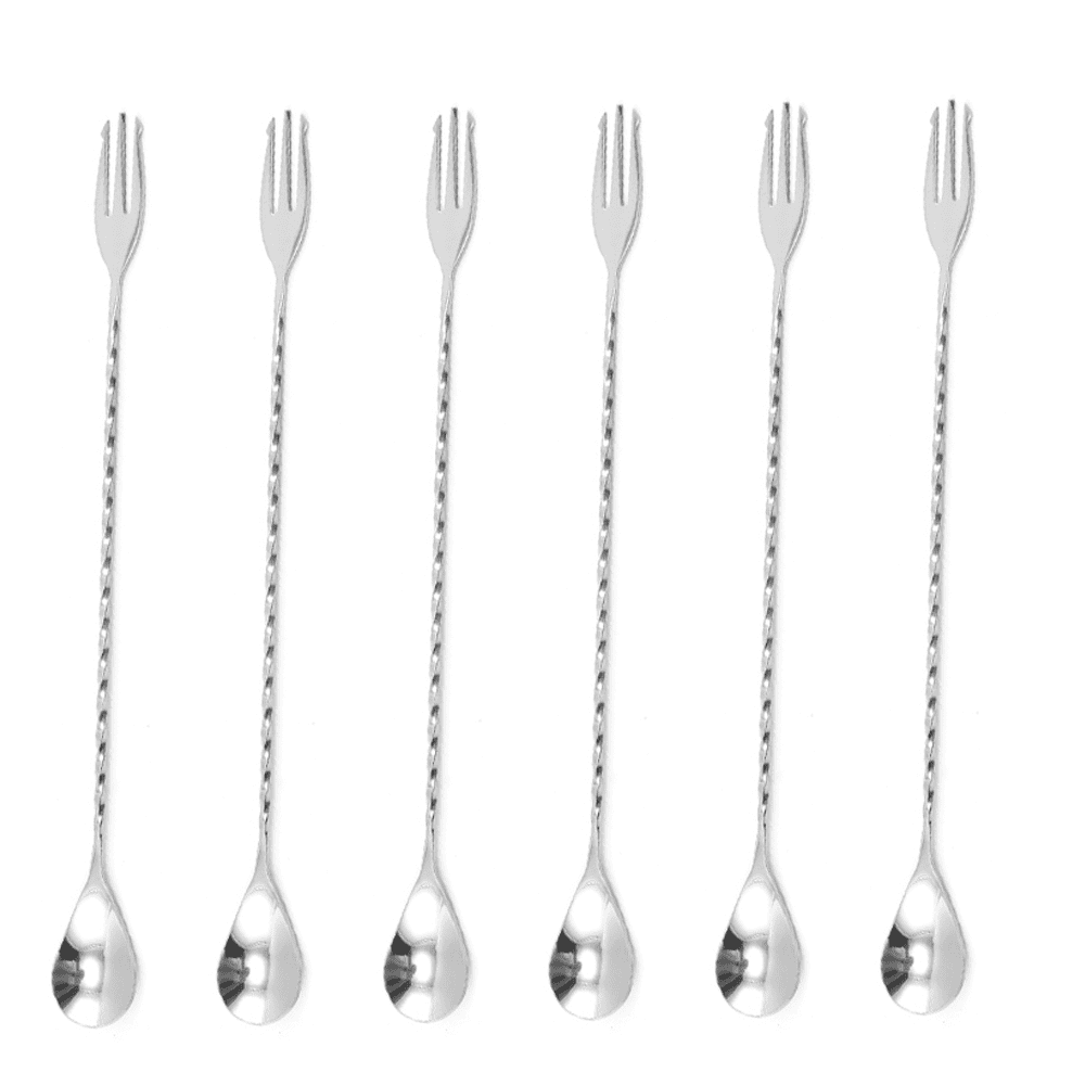 Bar Spoons Stainless Steel Professional Cocktail Mixing Spoon Bar Tool ...