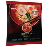 (6 pack) Nissin Foods Raoh Ramen Noodle Soup, Umami Soy Sauce Flavor, 3.77 oz Bag, Shelf-Stable ...